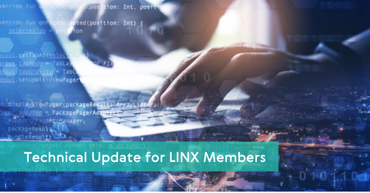 LON1 Netmask Change - LINX