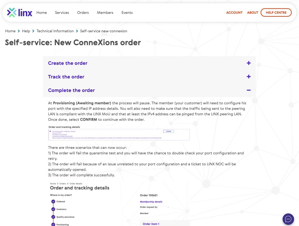 New ConneXions Order Feature Added to LINX Member Portal