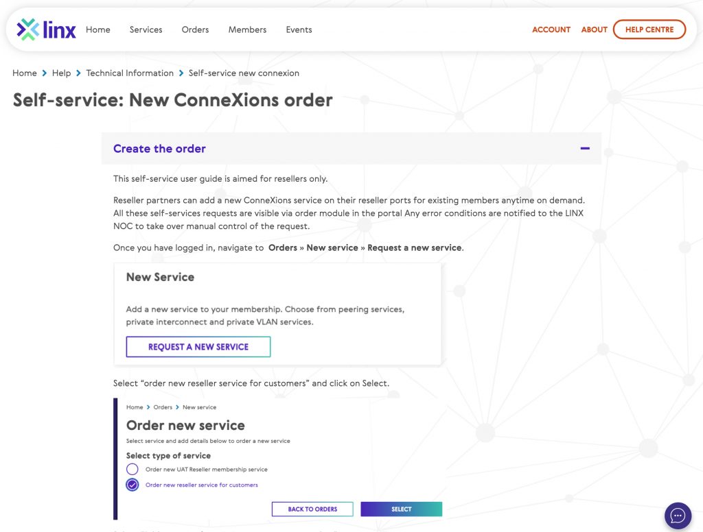 New ConneXions Order Feature Added to LINX Member Portal